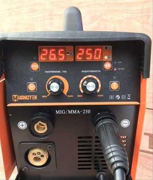 Полуавтомат сварочный MIG/MMA-250