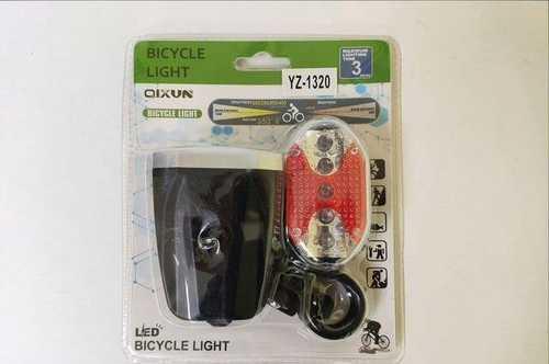 Велосипедный фонарь передний и задний набор