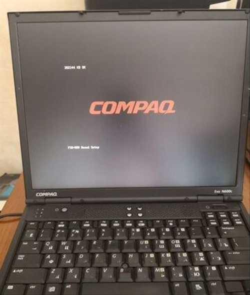 Ноутбук Compaq Evo N600c (Ретро)