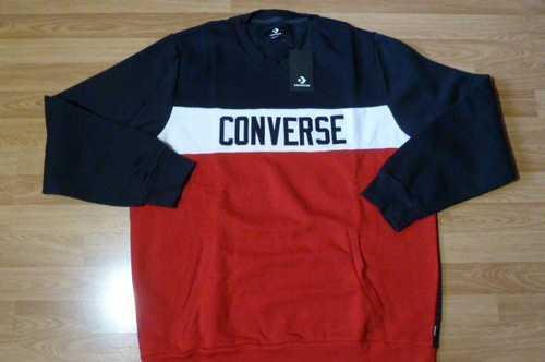 Толстовка Худи Converse Block Red из США US 2XL