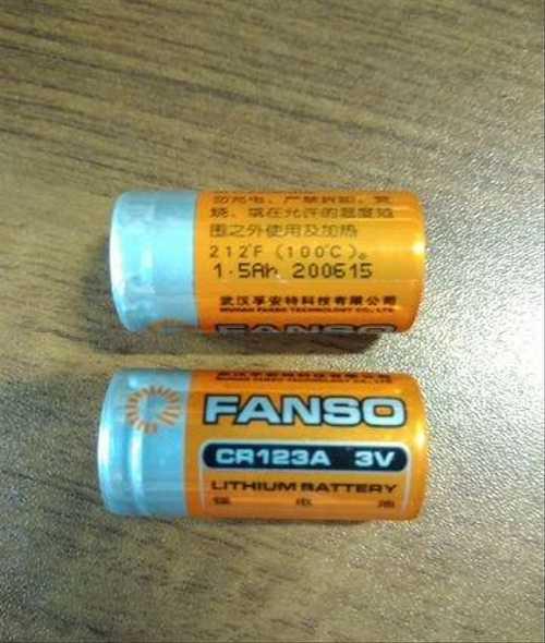 Батарейки CR123A; LS14500