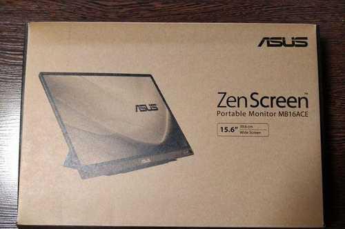 15.6" Монитор asus ZenScreen MB16ACE, 1920x1080