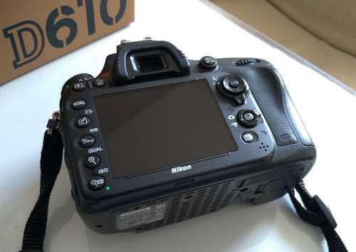Комплект Зеркальный фотоаппарат Nikon D610+ объект