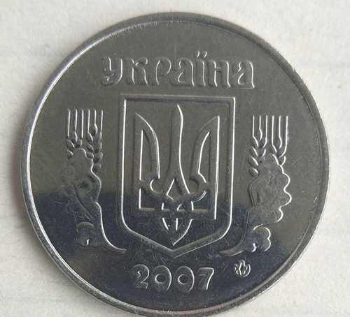 5 коп Украина 2007 г без "- "в Й