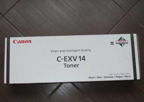 Картридж canon C-EXV14 Toner Black