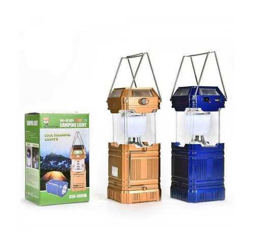 Фонарь на солнечной батарее camping GSH 9009A