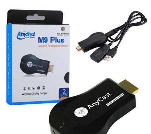 Медиаплеер-ресивер WiFi hdmi anycast M9 Plus б/у