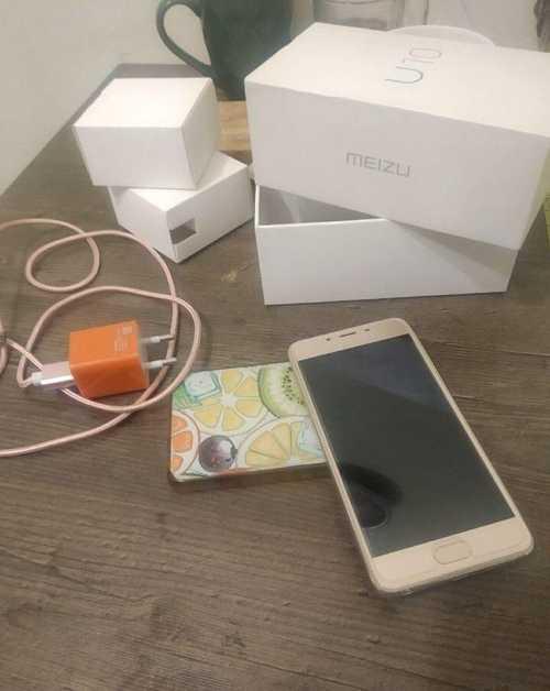 Meizu u10 32gb золтистый