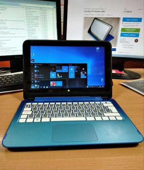 Ноутбук HP stream x 360, сэнсор, tpn-c115, 11-p000