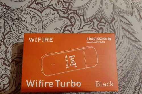 Модем Wifire Turbo Black 4g+