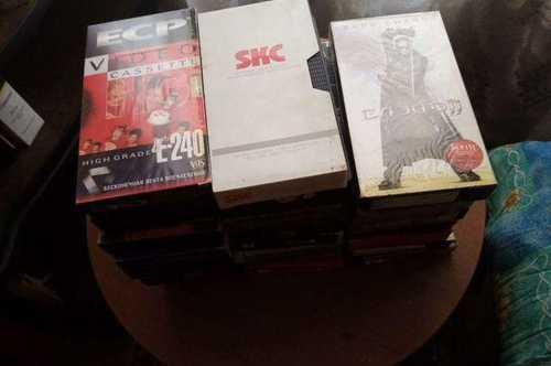 Видеокассеты с фильмами VHS и т.д
