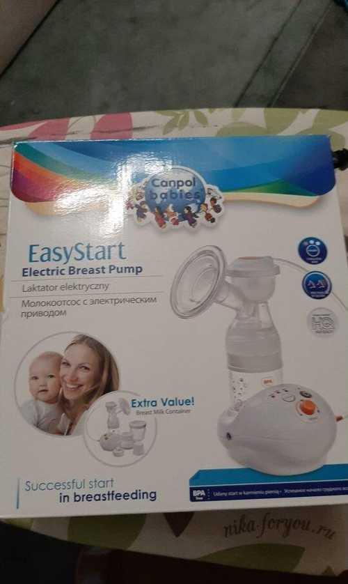 Молокоотсос Canpol Babies EasyStart электрический
