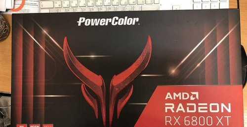 Видеокарта PowerColor AMD Radeon RX 6800 XT Red D