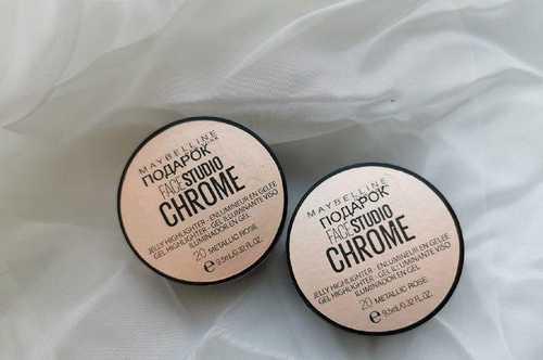 Гелевый Хайлайтер Maybelline Face Studio Chrome