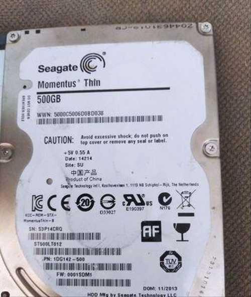 Жесткий диск 500gb Seagate
