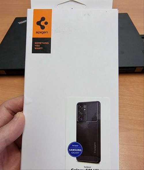 Spigen Rugged Armor для Samsung S21 Ultra