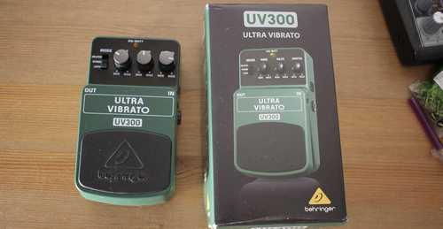 Behringer UV300 Ultra Vibrato педаль вибрато