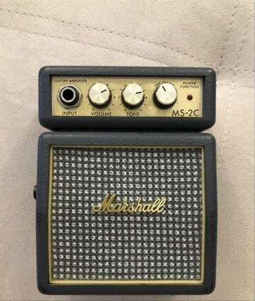 Marshall guitar amplifier ms-2c