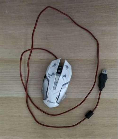 Игровая мышка Ritmix Rom360 White