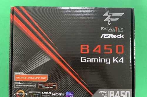 ASRock Fatal1ty B450 Gaming K4 / ATX, AM4 новая