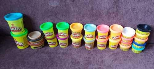 Баночки от пластилина PlayDoh