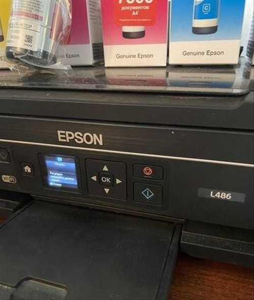 Мфу epson L486 рабочий