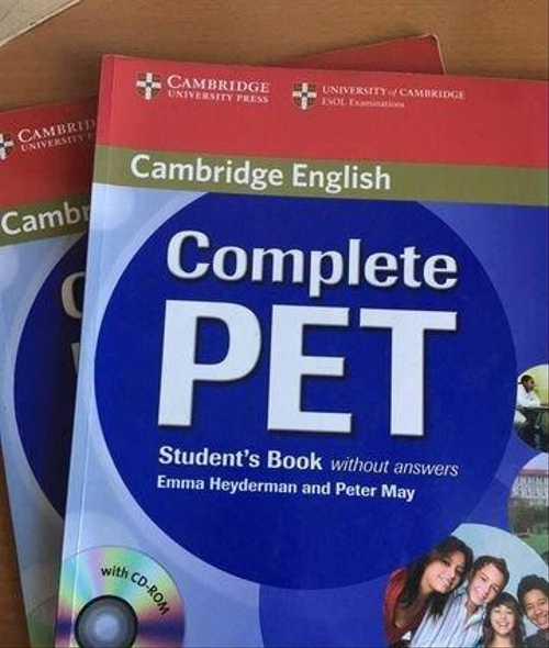 Учебники Complete PET Cambridge English