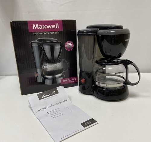 Кофеварка maxwell mw-1660