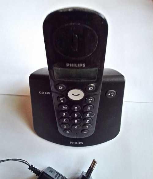 Телефон беспроводной (радиотелефон) Philips CD140