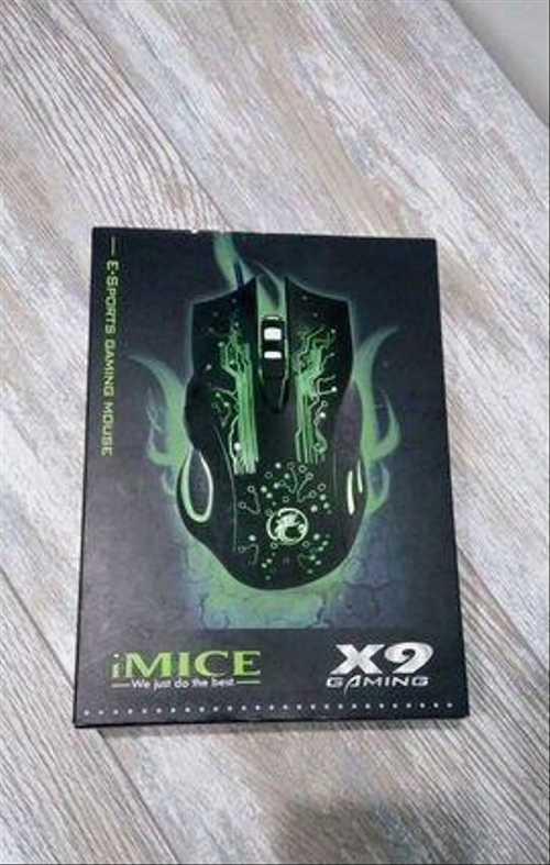 Игровая мышь компьютерная imice X9