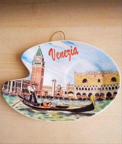 Тарелка настенная из Венеции