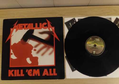 Metallica Kill'em All 1983/1989г.в. LP Holland