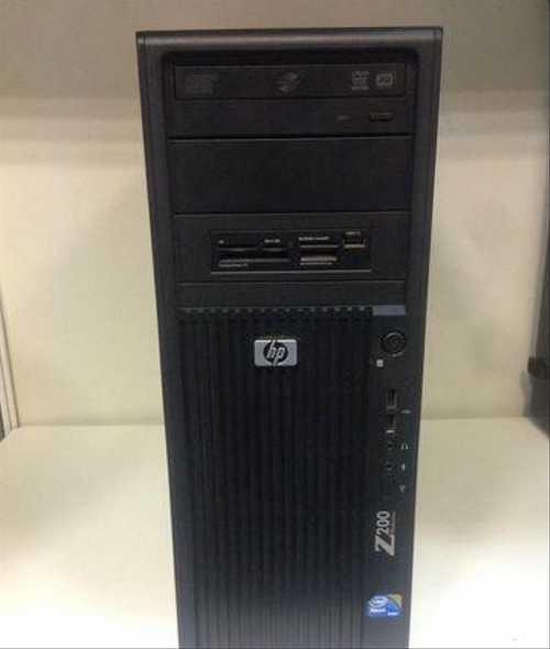 HP workstation z400 6 ядр 8 гб DDR, 1б video