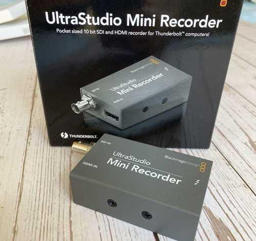 Карта захвата BlackMagic Ultrastudio Mini Recorder