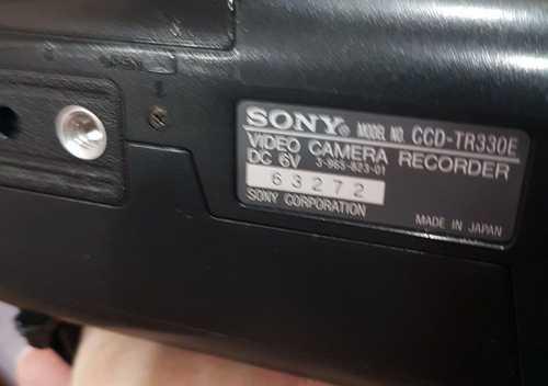 Видео камера sony ccd-tr 330e