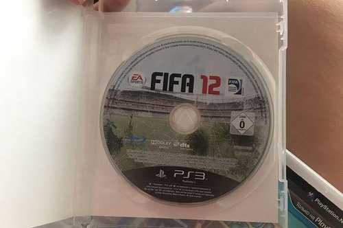 Диск fifa 12 на ps3