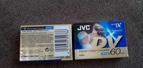 Видеокассеты mini DV новые