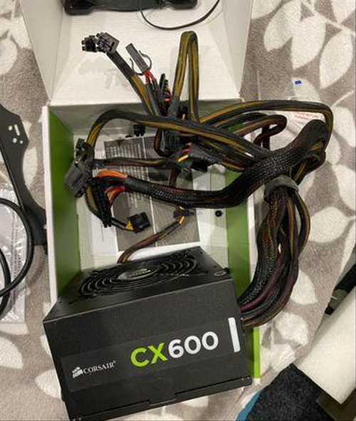 Блок питания corsair cx 600 80+ bronze