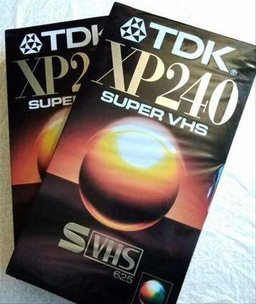 S-VHS svhs TDK XP видеокассета