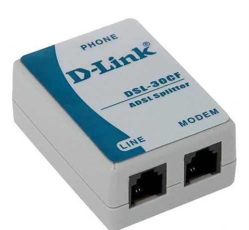 Сплиттер adsl D-link DSL-30CF/RS