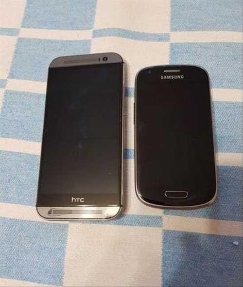 HTC One M8 LTE и SAMSUNG Galaxy S3 mini