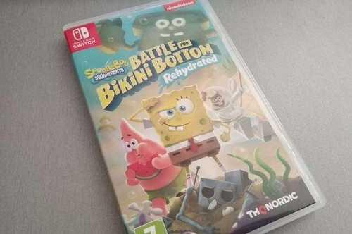 SpongeBob battle for Bikini Bottom Nintendo Switch