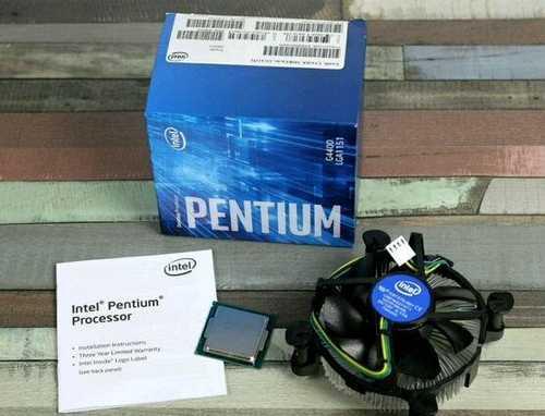 Процессор Intel Pentium g4400 BOX