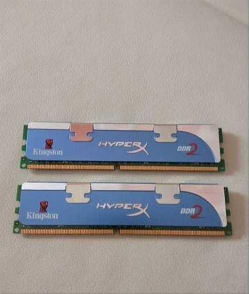 Модуль памяти Kingston HyperX DDR2 dimm 2 Гб