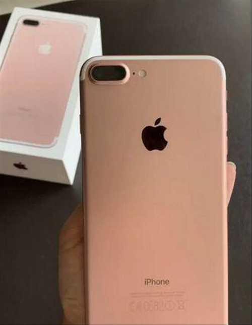 Телефон iPhone 7plus 32gb rose gold