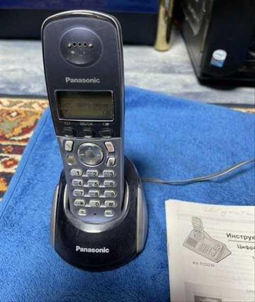 Цифровой беспроводной телефон Panasonic KT-TCD235R