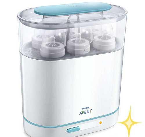Стерилизатор 3 в 1 philips avent SCF284/03