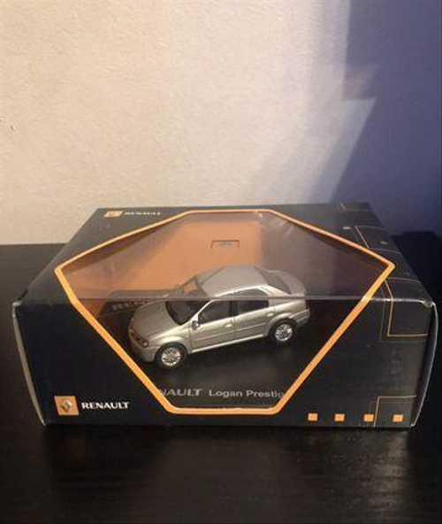 Модель renault logan 1:43