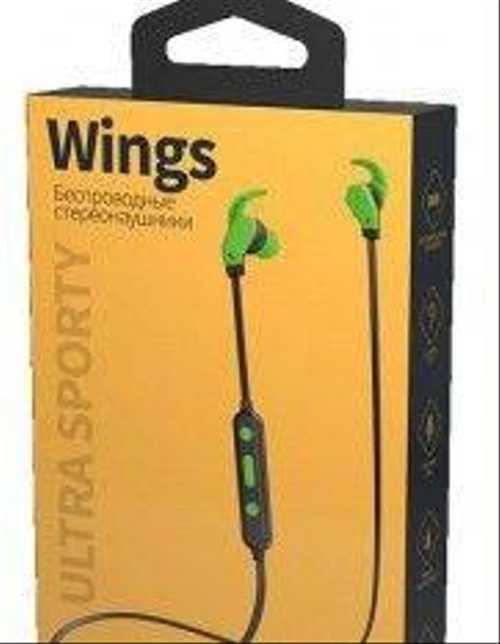 Гарнитура Bluetooth - Perfeo wings black/green