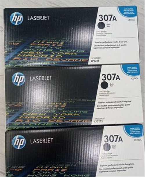 Лазерные картриджи HP 307A